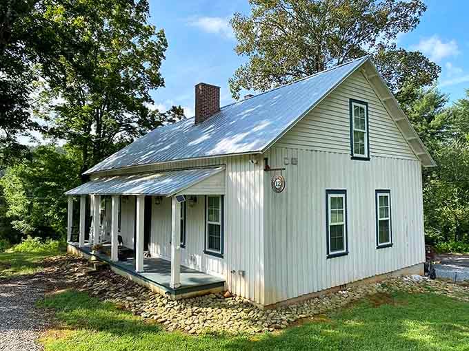 Fresh paint and a solid porch, proof that some stories deserve a second chapter.