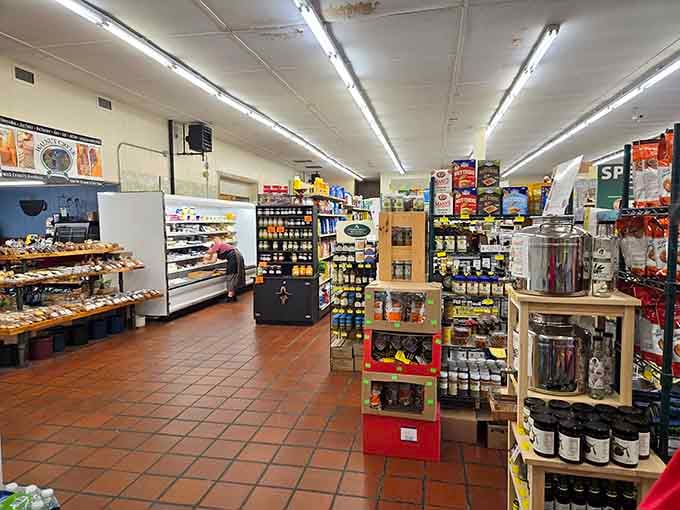 Step inside and let those fluorescent lights guide you to carbohydrate paradise, one aisle at a time.