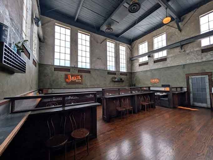 Those weathered walls and soaring ceilings didn't come from a decorator's catalog, they earned every beautiful scratch.