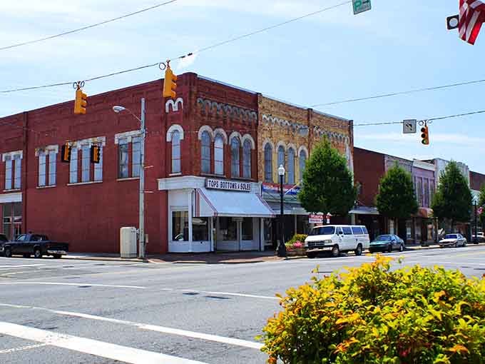 Historic brick facades and wide streets tell the story of a city that knew how to build things right.