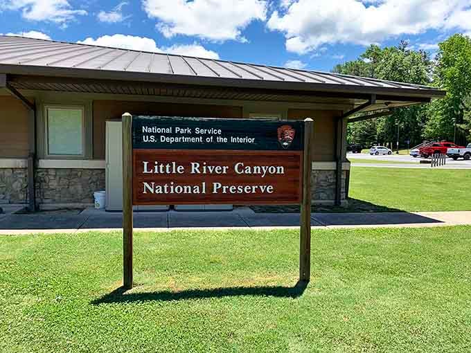 The sign says "National Preserve," but your heart will read it as "best decision you've made all year."