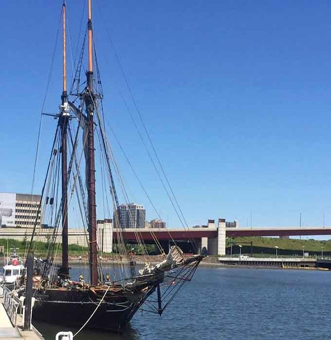 The Amistad replica stands as a powerful reminder that history isn't just in books, it's floating right here.