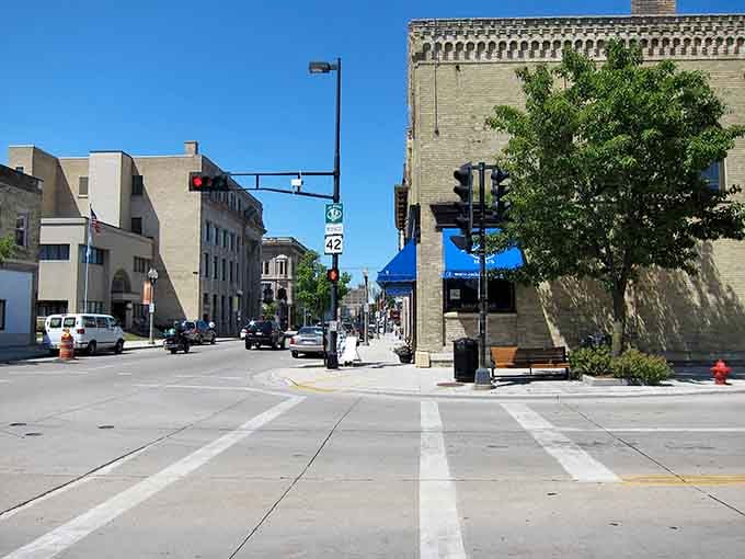 Downtown Manitowoc proves that charm doesn't require skyscrapers, just good bones and better neighbors.
