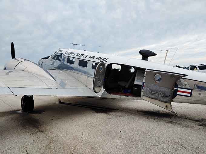 When "United States Air Force" is painted on the fuselage, you know you're looking at something genuinely special here.