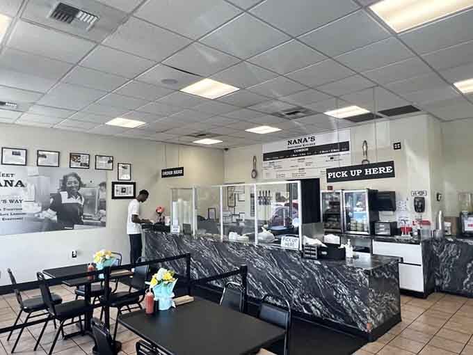 Clean, welcoming, and built around a counter where real Southern cooking changes hands every single day.