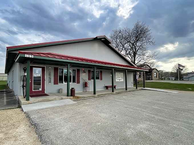 Don't let the quiet exterior fool you. This building holds more stories than a library.