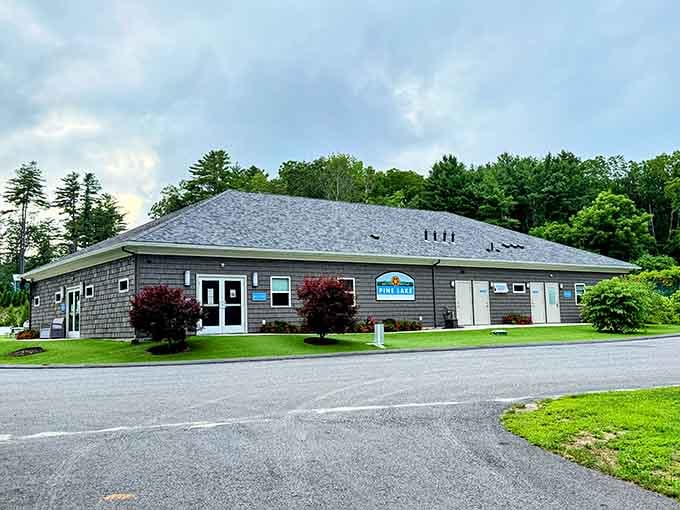 The welcoming hub of Pine Lake, where every great outdoor adventure officially begins.