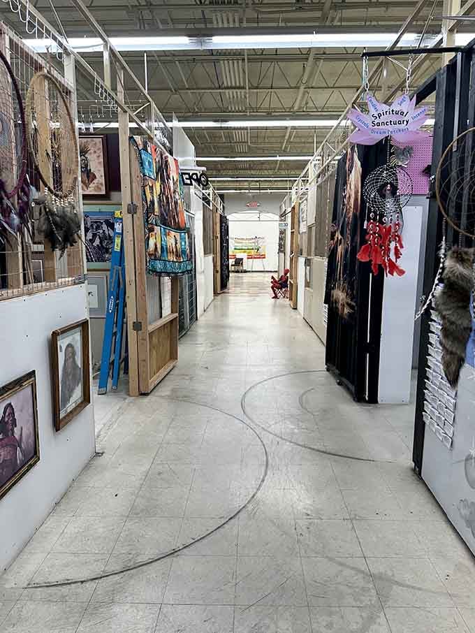 These clean, organized aisles prove that affordable shopping doesn't mean chaos, just endless possibilities around every corner.
