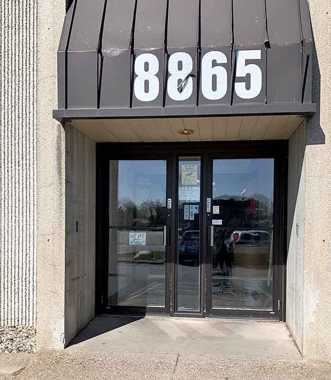 Those glass doors at 8865 are your gateway to a fabric adventure you won't soon forget.