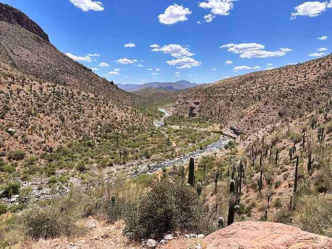 The view that makes you forget you're still in Arizona, not some exotic wilderness.