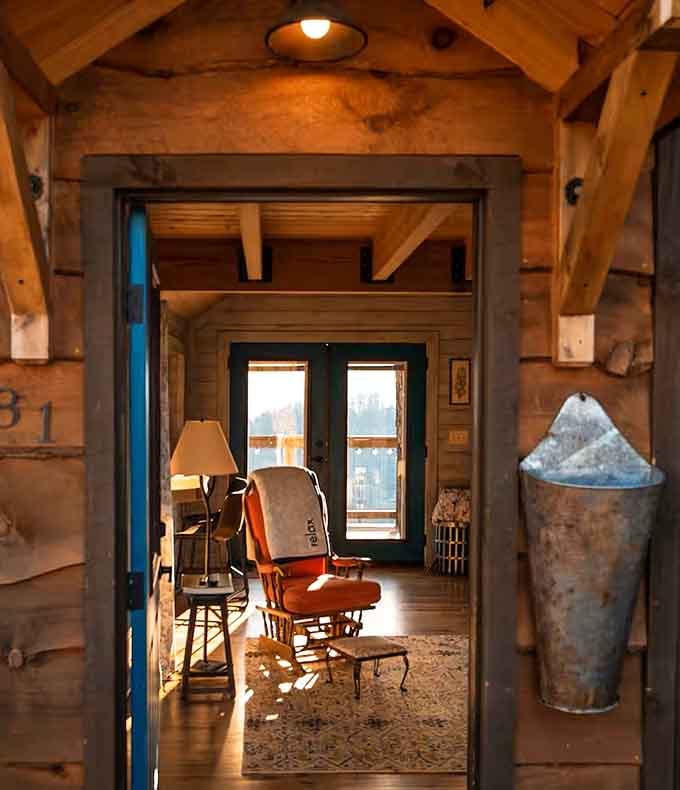 Step through this doorway and leave your stress, your deadlines, and your excuses behind.
