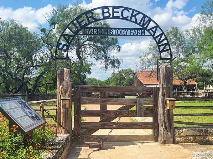 Step through this gate and leave your Wi-Fi worries behind, history is waiting on the other side.