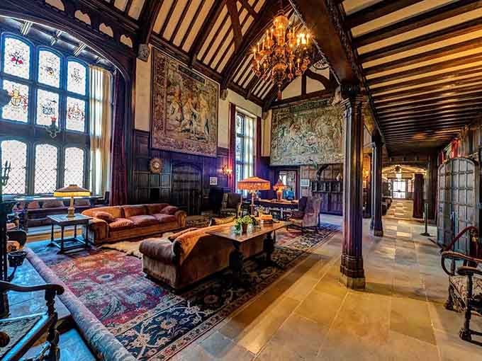 The Great Hall at Stan Hywet makes Downton Abbey look like a starter home.