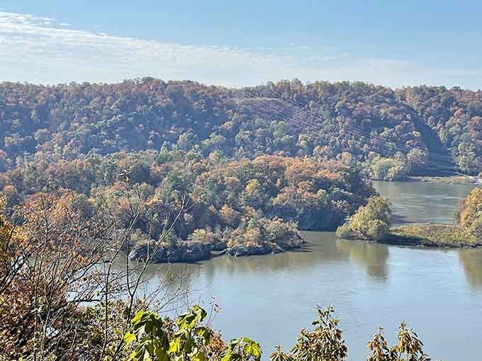 When autumn decides to show off, Susquehannock State Park is where it comes to do its best work.