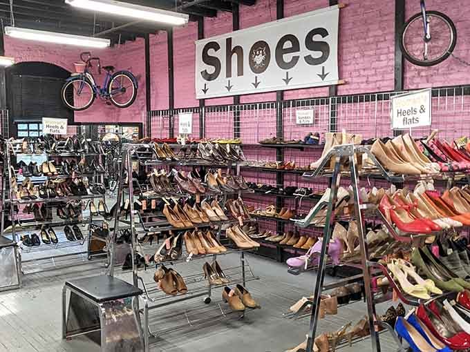 When your shoe collection looks like a footwear museum, you know you've hit the jackpot of style possibilities.