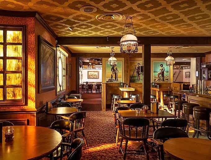 Step inside and those ornate ceilings immediately transport you back when craftsmanship actually meant something special and lasting.