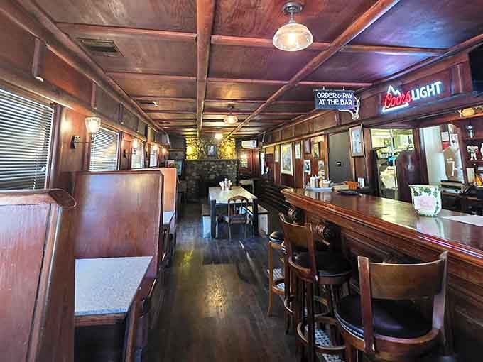 Dark wood, cozy booths, and a bar that's seen countless happy meals, this is California comfort personified.