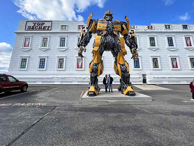 Bumblebee never looked this good standing in a Wisconsin parking lot on a Tuesday afternoon.