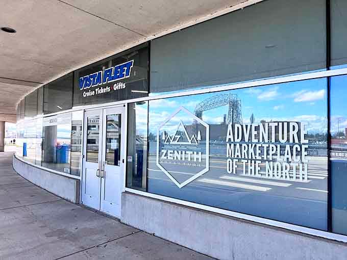 The Vista Fleet ticket office is your first stop, and trust us, this is one line worth standing in.