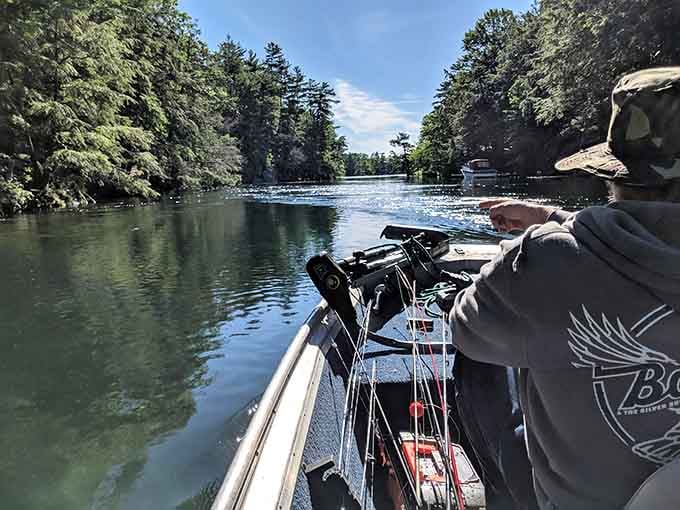 When the GPS says "turn left," but you're already living your best nautical life instead.