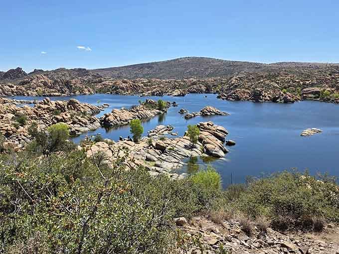 That's not a painting on your wall. That's just a regular Tuesday at Watson Lake.