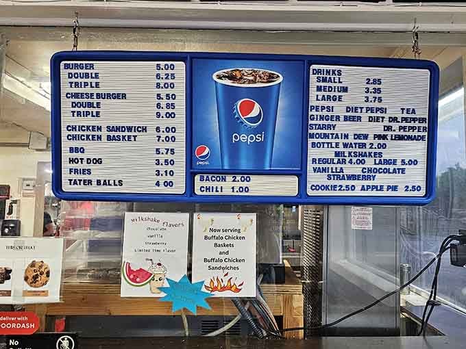 Simple menu, serious flavors: when you've perfected the burger game, you don't need fifty complicated options.