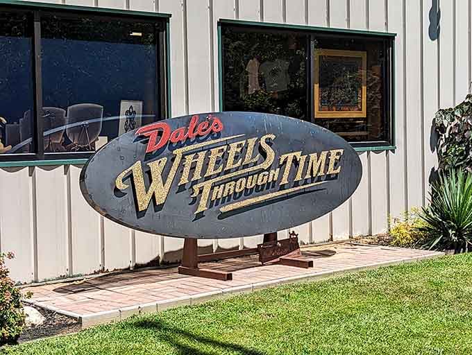 That hand-painted oval sign out front isn't just a marker, it's a promise of something genuinely worth stopping for.
