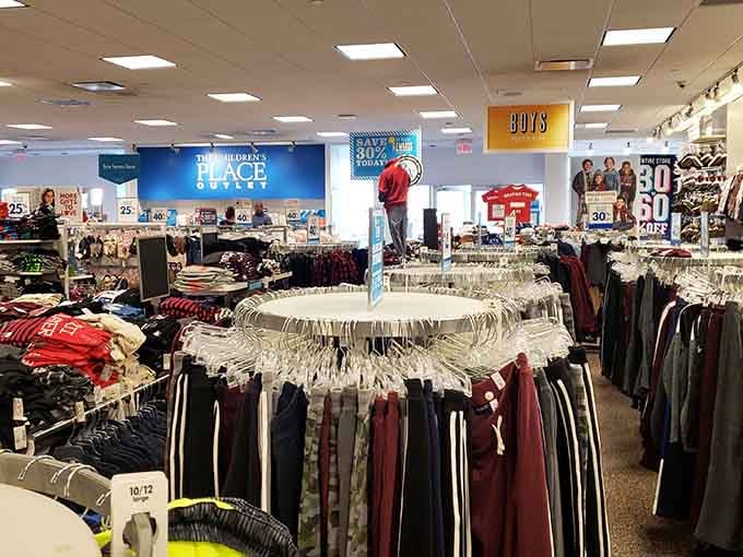 The Children's Place proves that outlet shopping isn't just for adults with questionable impulse control.