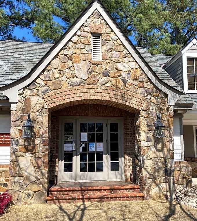That charming stone archway isn't hiding a hobbit hole, but what's inside is just as magical.