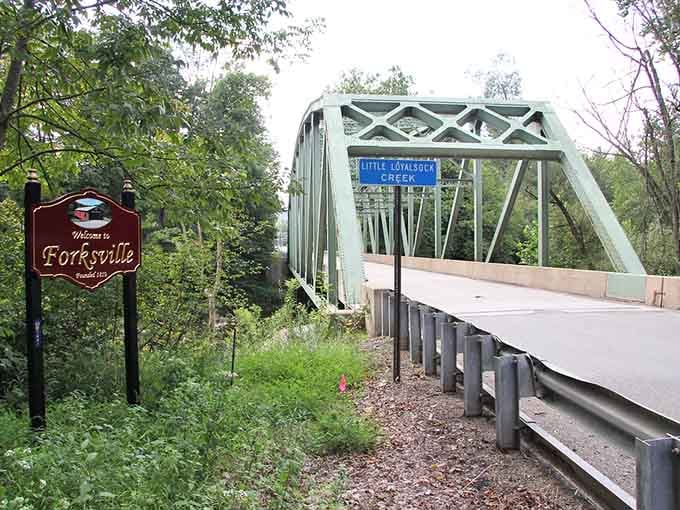 The green steel bridge over Little Loyalsock Creek is your official welcome mat to one of Pennsylvania's best-kept secrets.