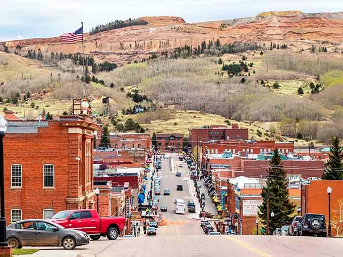Bennett Avenue stretches toward those golden hills where fortunes were made and lost in the blink of an eye.