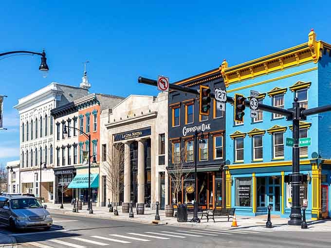Copper and Oak, La Casa Nostra, and a bold blue building walk into a Kentucky downtown, and the result is absolutely stunning Danville.
