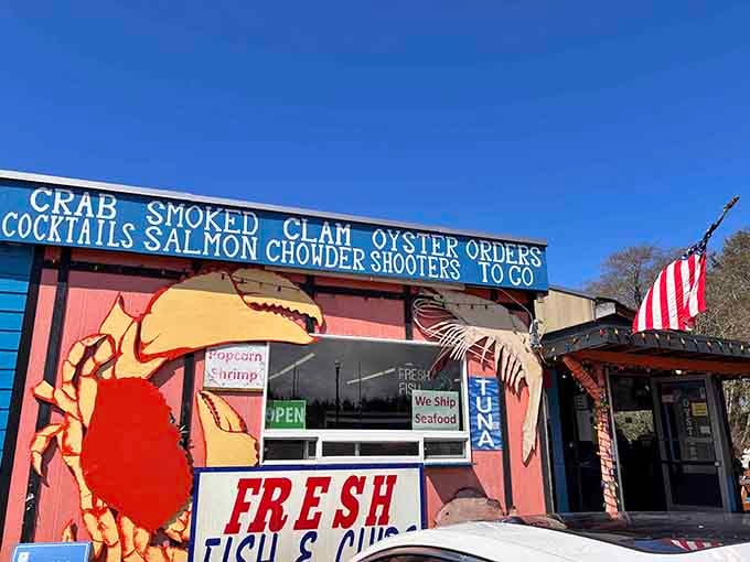 When the menu reads like a seafood lover's dream, you know you've found the right pink building.