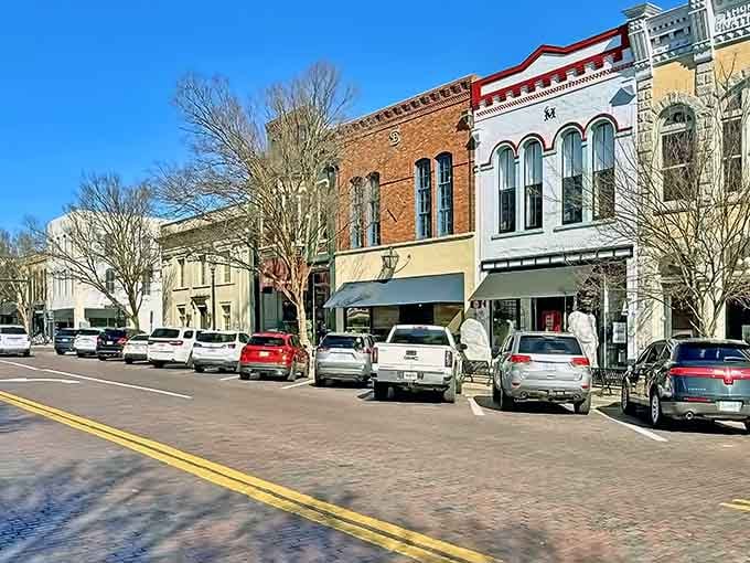 Thomasville's brick and stone downtown facades stand shoulder to shoulder like old friends who've seen everything together.