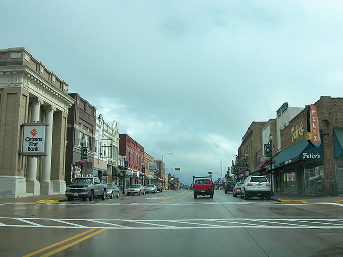 Wide open streets and vintage facades create that perfect small-town vibe you've been searching for.