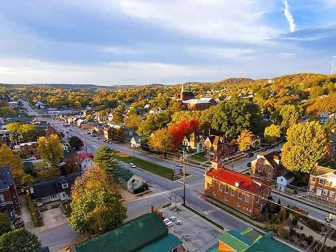 Golden autumn colors frame this wine country gem where vineyards meet village life and every restaurant tells a delicious story.