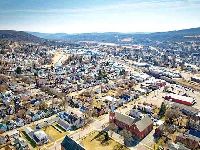 Nestled between rolling hills, Hornell spreads out like a warm quilt stitched together by generations of proud Southern Tier families.