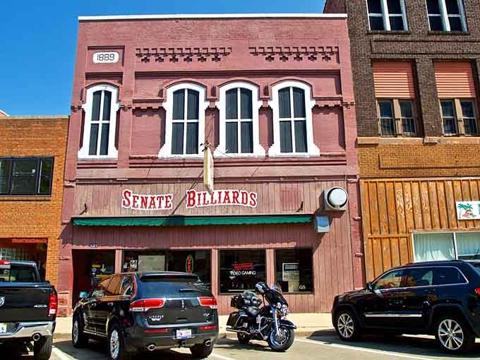 Senate Billiards has been holding down this 1889 corner with the quiet confidence of someone who knows they've earned it.