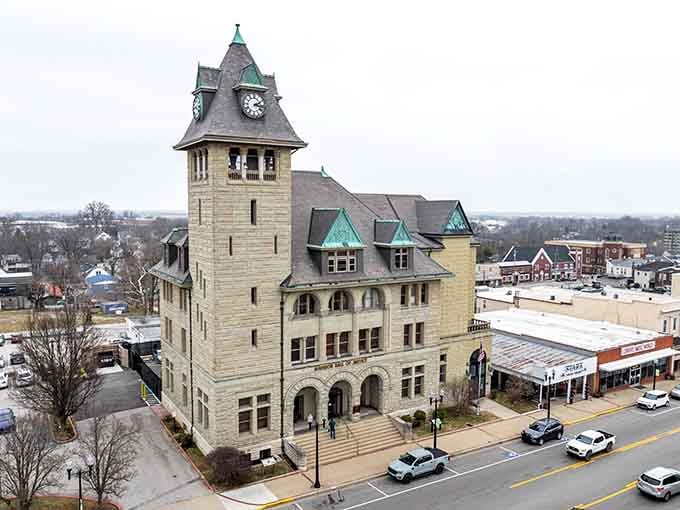That copper-topped clock tower rising over Richmond's downtown says one thing loud and clear: good taste never goes out of style.