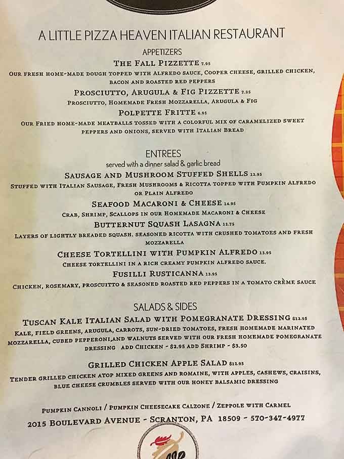 A menu that reads like a love letter to Italian cooking, with creative twists that'll make you do a double take.