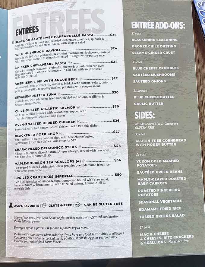 When the menu offers everything from shepherd's pie to sesame-crusted tuna, you know someone's been paying attention to what people actually want.