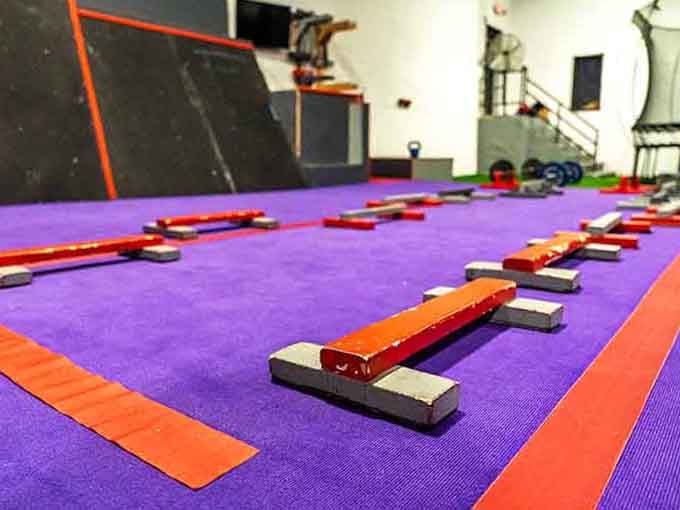 Balance beams that'll have you walking like a tightrope artist, minus the terrifying height and circus music.
