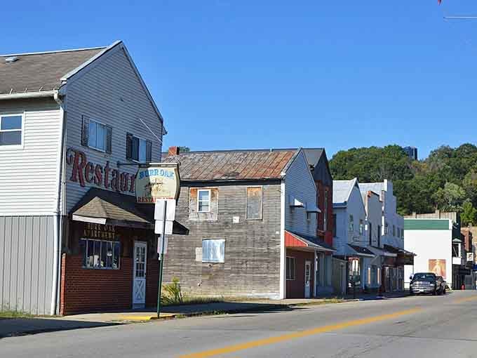 These weathered buildings have stories etched into every board, authentic Appalachian character you can't fake or buy.