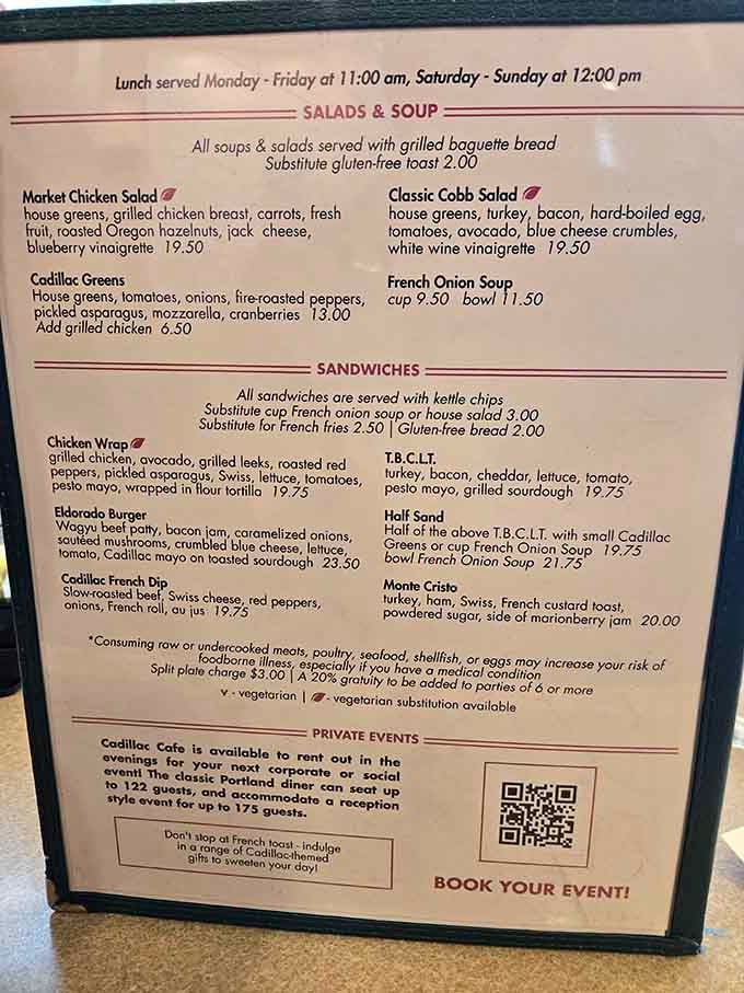 When a menu offers both Wagyu beef and marionberry jam, you know someone's been paying attention to the details.