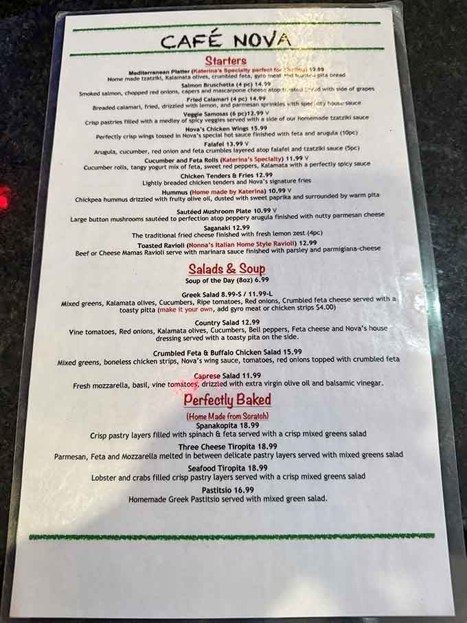 When a menu makes you want to order everything at once, you know you're in the right place.