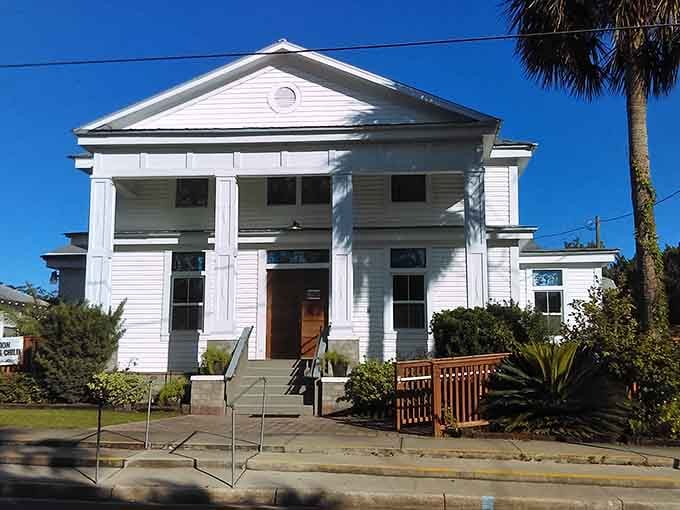 This historic church has witnessed more Florida history than most textbooks, standing proud through countless Gulf storms.