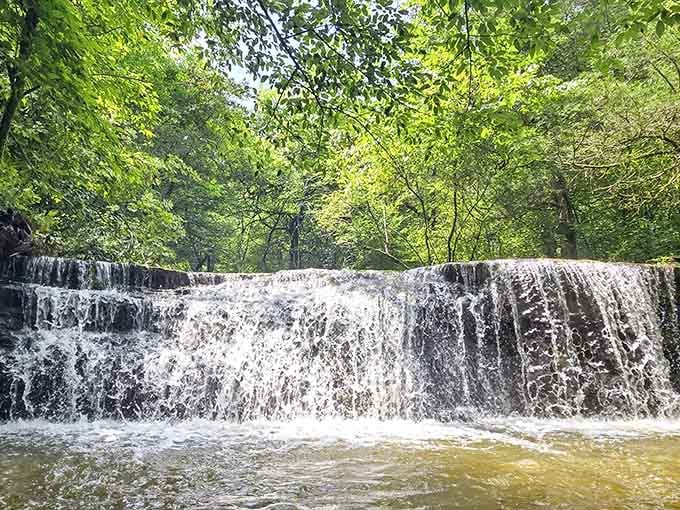 This waterfall proves Indiana has more tricks up its sleeve than just basketball and really good tenderloin sandwiches.