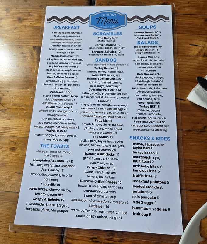 A menu this thoughtfully crafted deserves to be studied like your favorite novel, minus the sad ending.