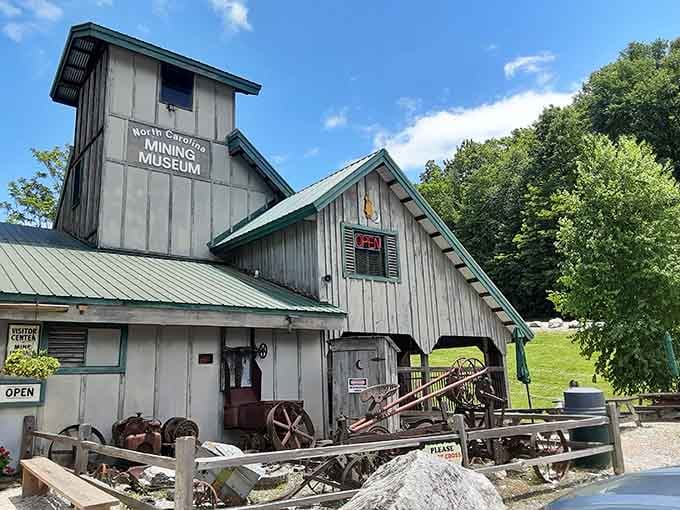 This weathered building has seen more history than most museums three times its size.