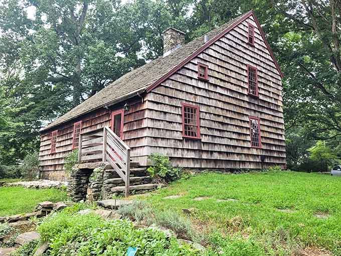 The Ogden House has been standing since the 1700s, and honestly, it looks better than most things built last year.